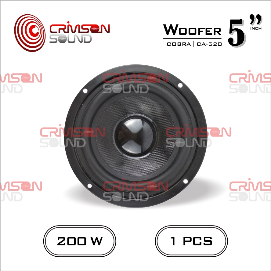 Jual WOOFER 5 Inch COBRA CA-520 Home Theatre Series | Shopee Indonesia