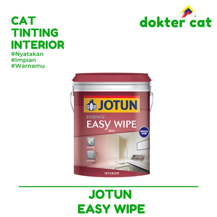 Jual JOTUN EASY WIPE 3.5 Lt / CAT TEMBOK / CAT TINTING / CAT MURAH ...