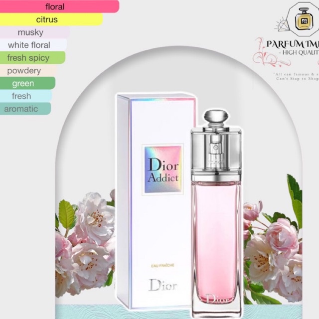 Jual Parfum Dior Addict Pink for Women EDP 100 ml PREMIUM DOUBLE BOX ...