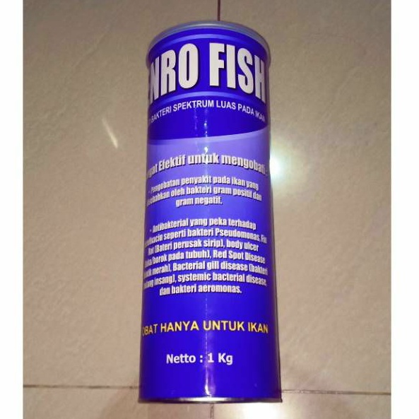 Jual ENRO FISH ENROFISH 1KG OBAT IKAN ANTI BAKTERI JAMUR VIRUS PADA ...