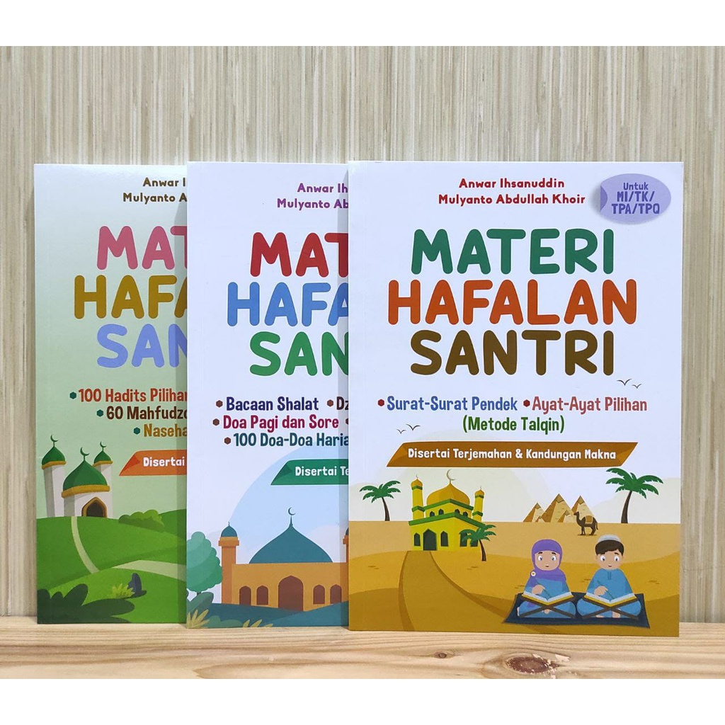 Jual Materi Hafalan Santri | Shopee Indonesia