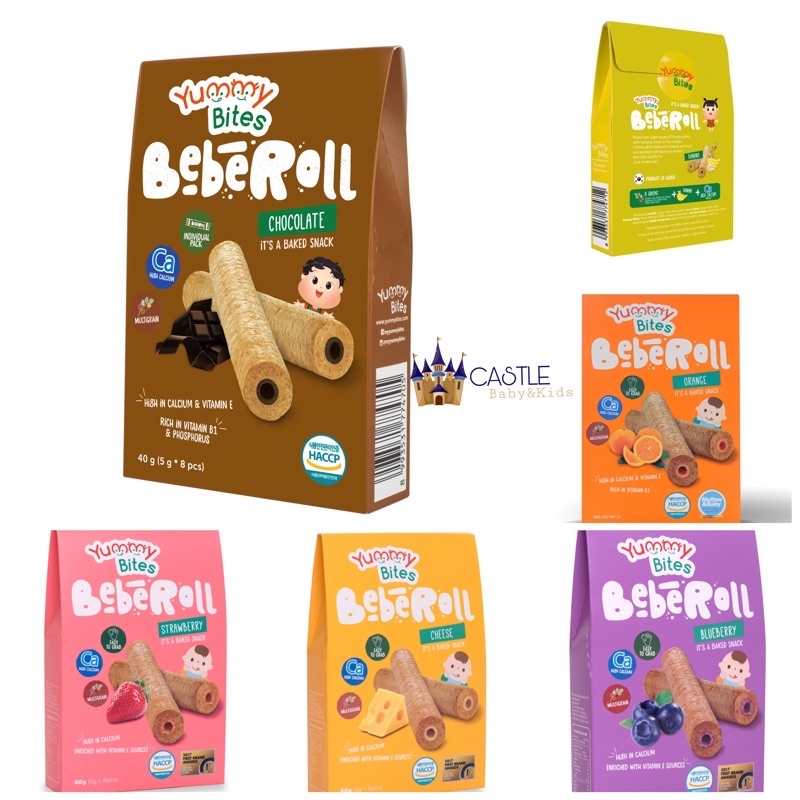 Jual Castle - Yummy Bites Beberoll Bebe Roll | Shopee Indonesia