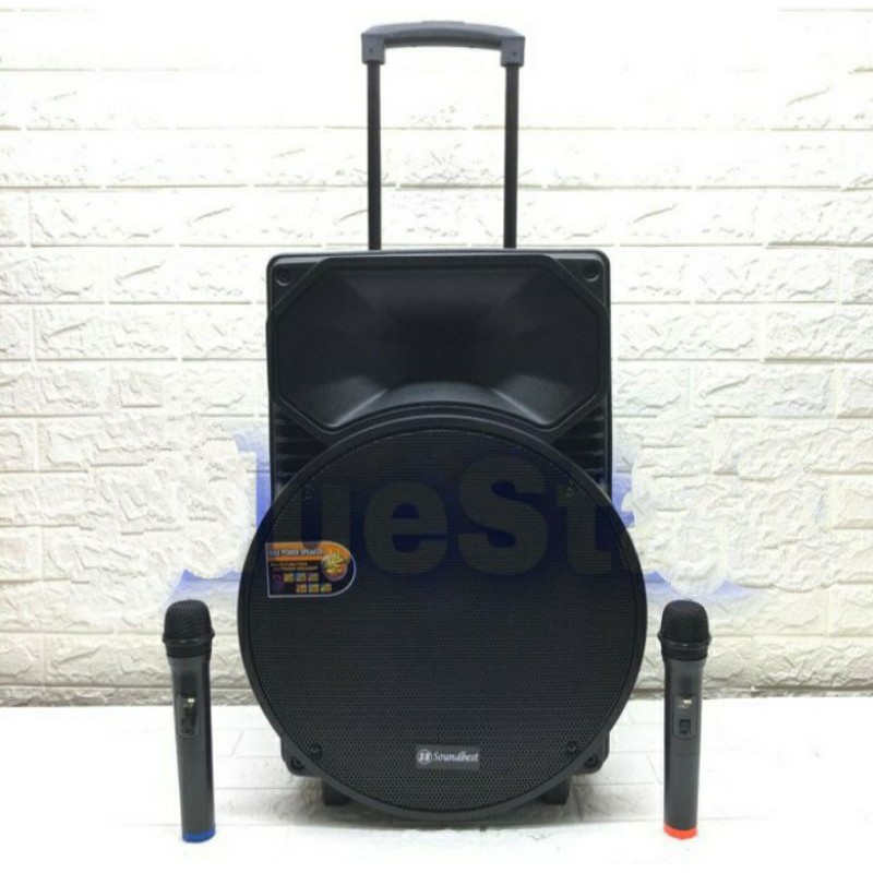 Jual SPEAKER PORTABLE SOUNDBEST FT15 ORIGINAL | Shopee Indonesia