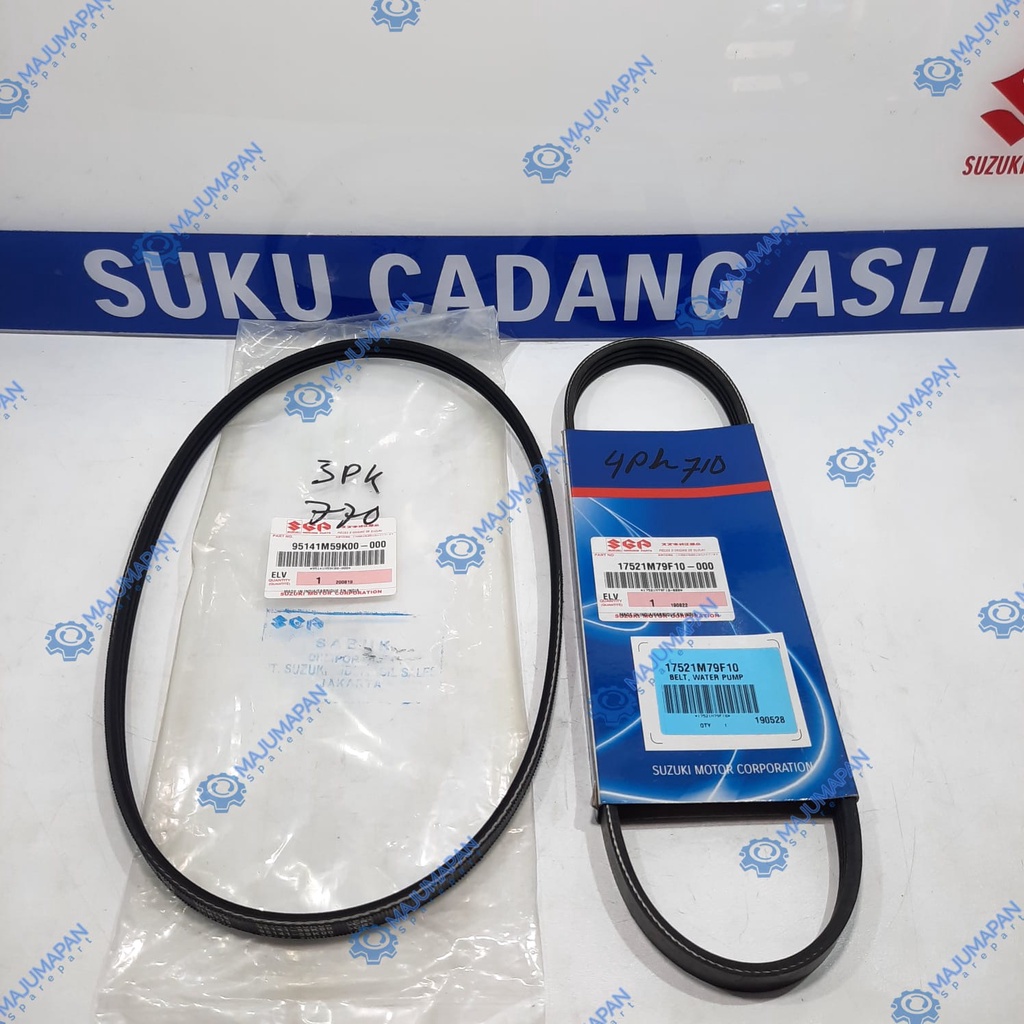 Jual Fan Belt Tali Kipas Mesin Suzuki Karimun Estilo 4 Cylinder Set | Shopee Indonesia