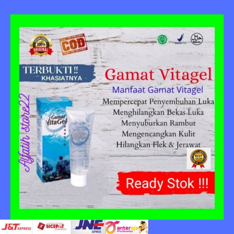 Jual GAMAT VITAGEL ORIGINAL K-LINK | Menghilagkan bekas luka | bekas jerawat | Mengencangkan ...