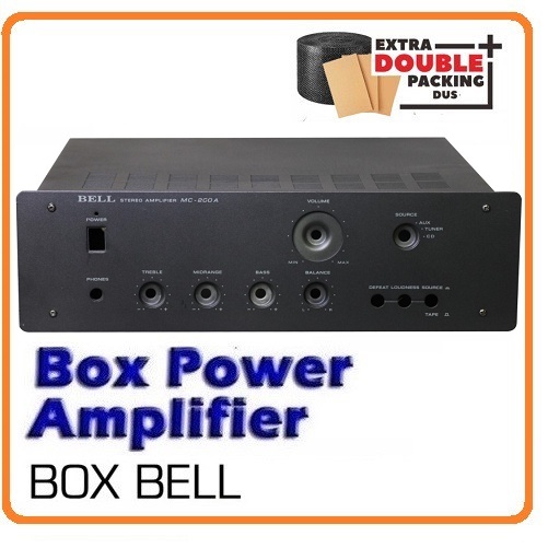 Jual Box Power Amplifier BELL M-200A Box Bell MC-200A M200A MC200 Box ...