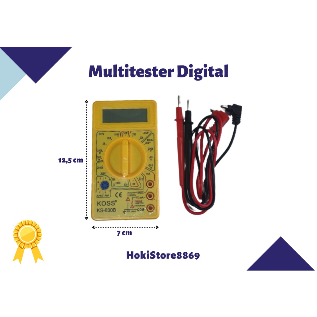 Jual Multitester Digital / Avometer Digital | Shopee Indonesia