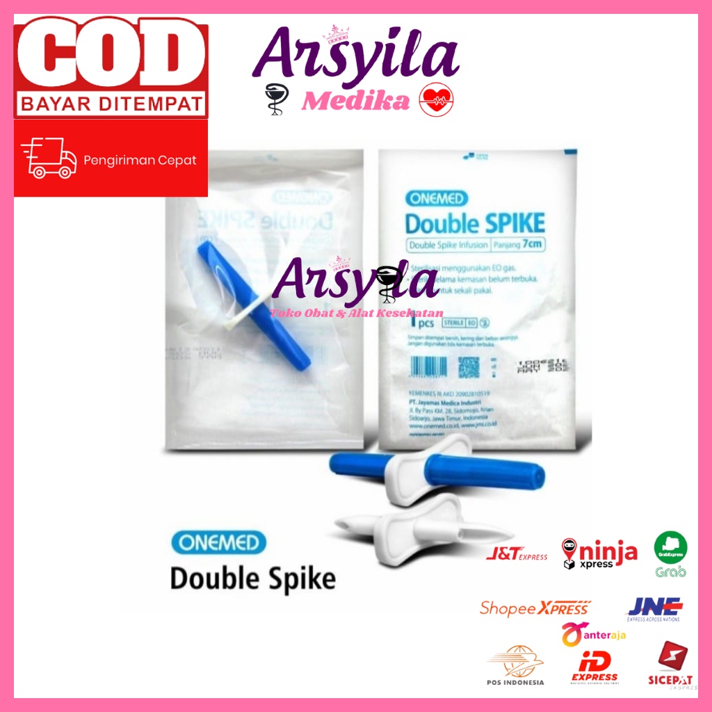 Jual New Transofix Double Spike Onemed Alat Tusuk Cairan Infus Satuan ...