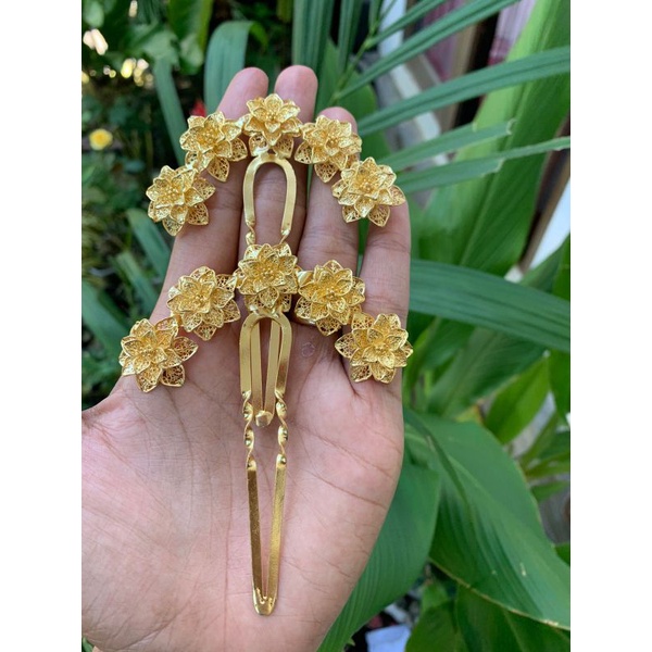 Jual tusuk konde / cucuk konde sanggul aksesoris rambut | Shopee Indonesia