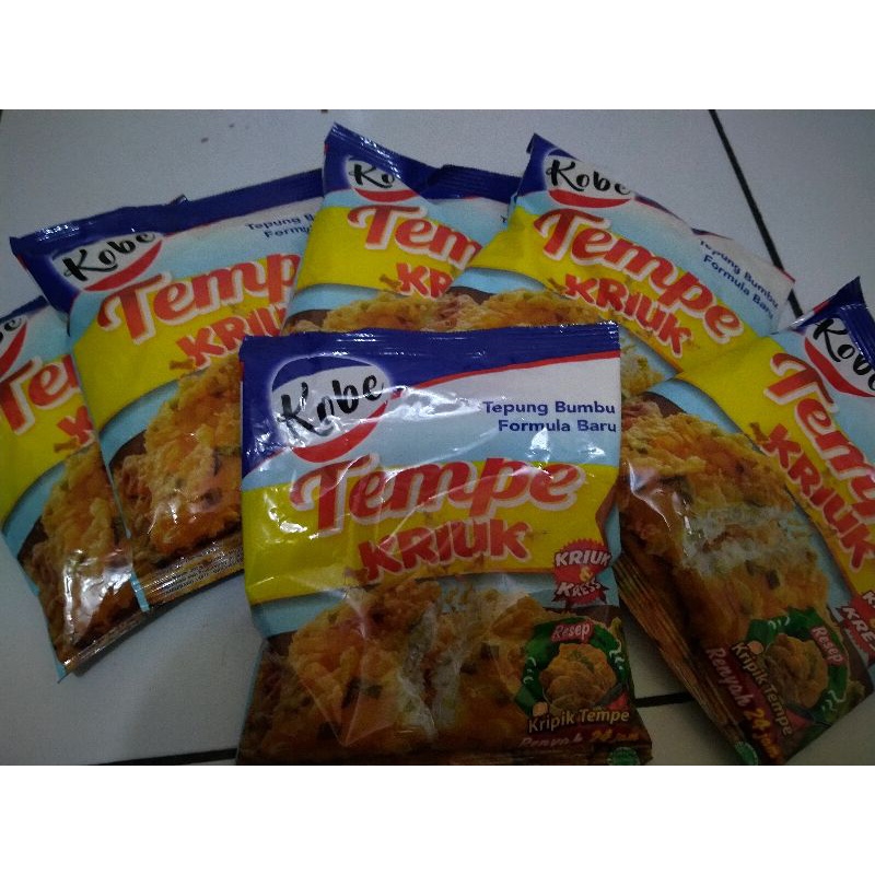 Jual Tepung Bumbu Tempe Kriuk Kobe 200 gram | Shopee Indonesia