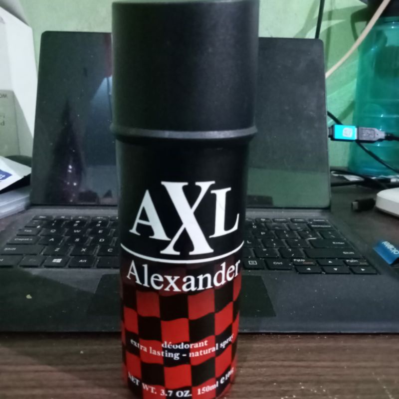 Jual Parfum AXL / Alexander Deodorant Spray 150ML | Shopee Indonesia