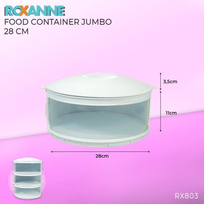 Jual Tudung Saji Makanan Roxanne Rx-803 Food Container Jumbo 3 Susun ...
