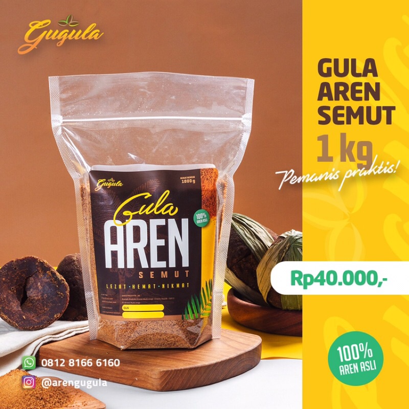 Jual Gugula Gula Aren Semut 1 Kg | Shopee Indonesia
