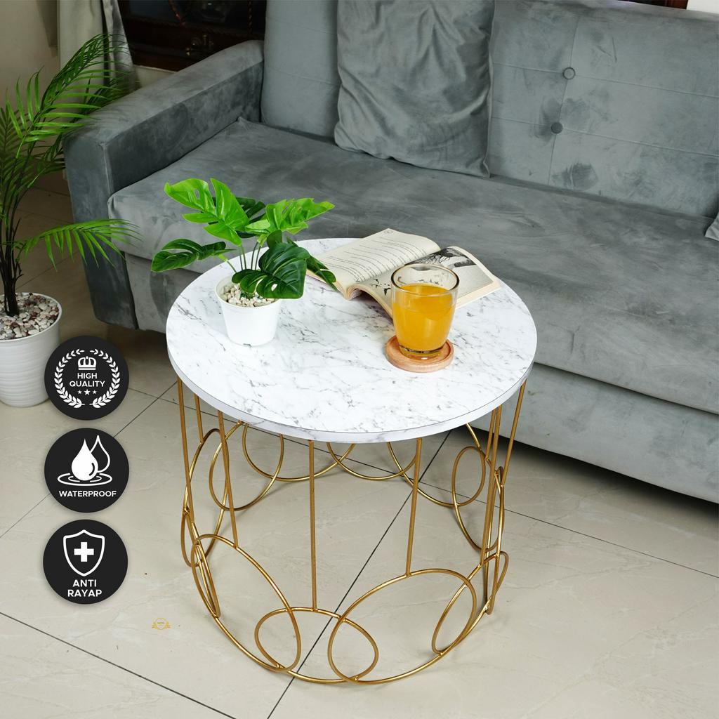 Jual Meja konsol Lolipop rangka besi / meja besi ruang tamu dekorasi ...