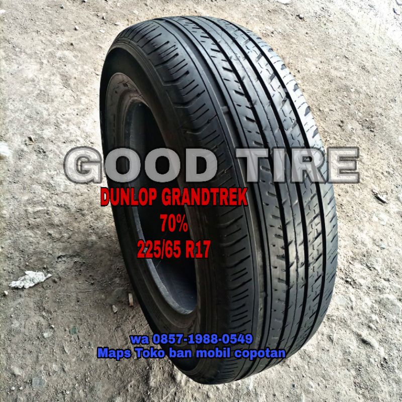 Jual BAN MOBIL 225/65 R17 RING 17 DUNLOP GRENTREK COPOTAN SEKEN BEKAS ...