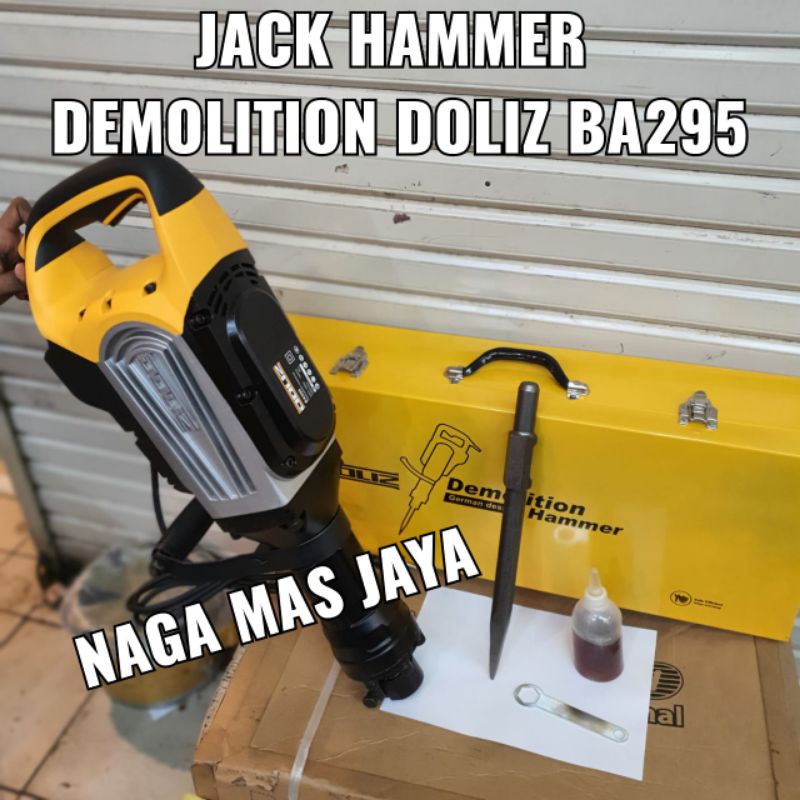 Jual MESIN BOBOK BETON JALAN DOLIZ BA295 / JACK HAMMER DEMOLITION DOLIZ ...
