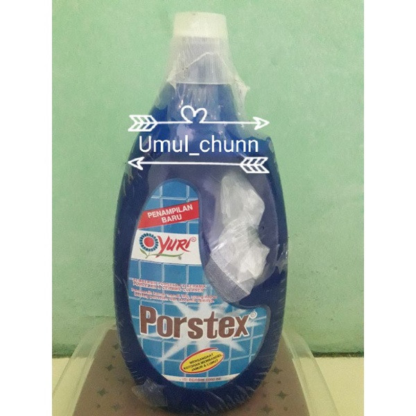 Jual Porstex Pembersih Porselen & Keramik isi 1000ml | Shopee Indonesia