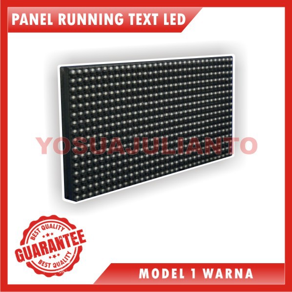Jual PANEL RUNNING TEXT 1 WARNA | Shopee Indonesia