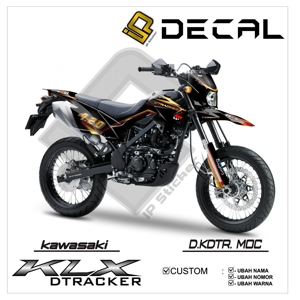 Jual Decal Sticker Dekal Stiker full body DTRACKER NEW atau SE desain ...