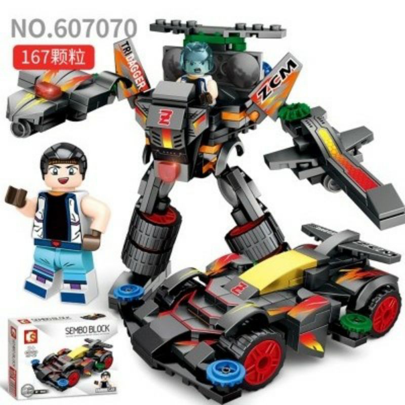 Jual Sembo Block Tamiya Jadi Robot - Mainan Brick Mobil Transformers ...