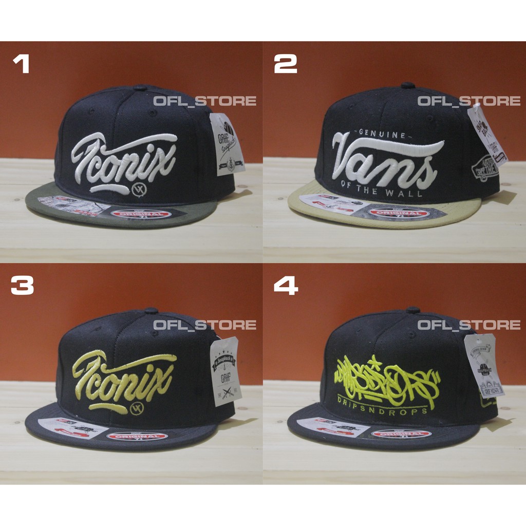 Jual Topi Snapback Brand Grif Original | Shopee Indonesia