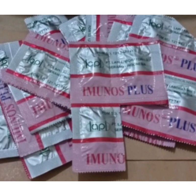 Jual imunos plus eceran 1 tablet | Shopee Indonesia