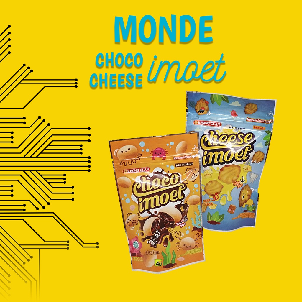 Jual Khong Guan Choco Imoet Cheese Imoet Camilan Anak Bayi 55 gr ...