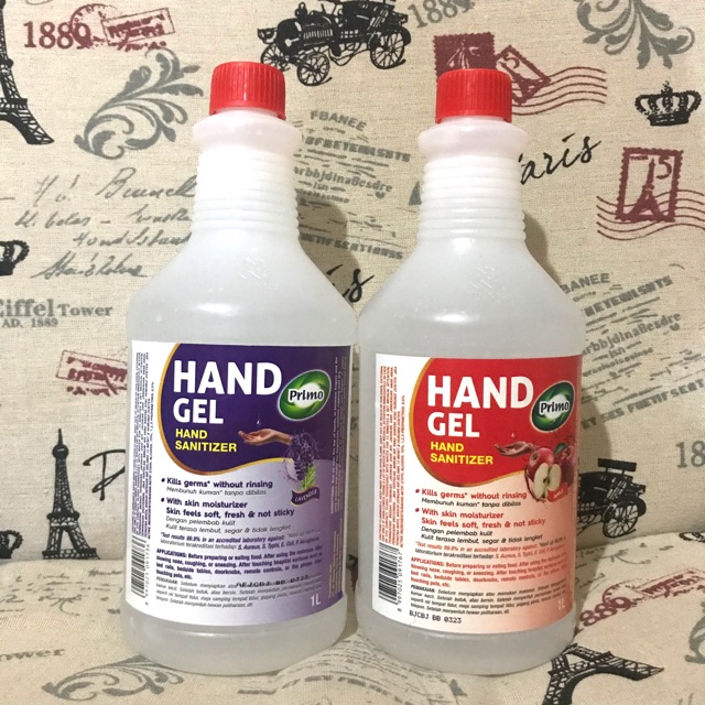 Jual Primo Hand Sanitizer Gel 1L 1 Liter disinfectant | Shopee Indonesia