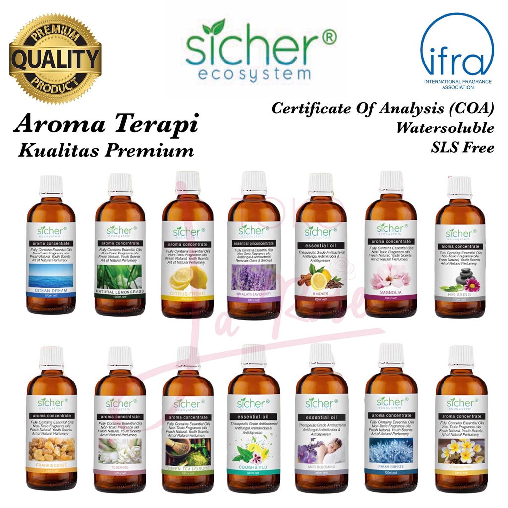 Jual Essential Oil 100ml Aromatherapy Pengharum Ruangan Aroma Terapi ...