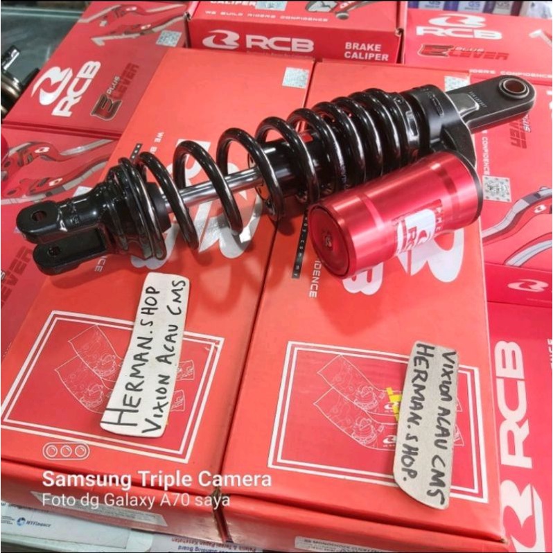 Jual Shockbreaker RCB Tabung vario 125 -vario 150 330mm / shock tabung rcb mb2 beat vario scoopi ...