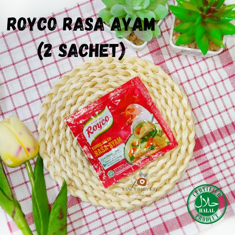 Jual Royco Kaldu Ayam Sachet 8 gram / Isi 2 sachet / Royco Renceng 12 ...