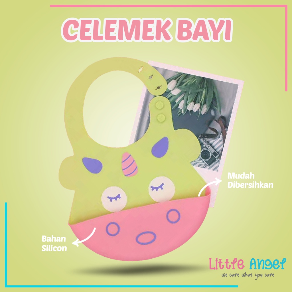 Jual Celemek Makan Bayi BABY BIB SLABER Karet Anak Baby Burb Apron ...