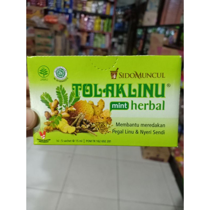 Jual TOLAK LINU box isi 5 sachet x 15ml | Shopee Indonesia