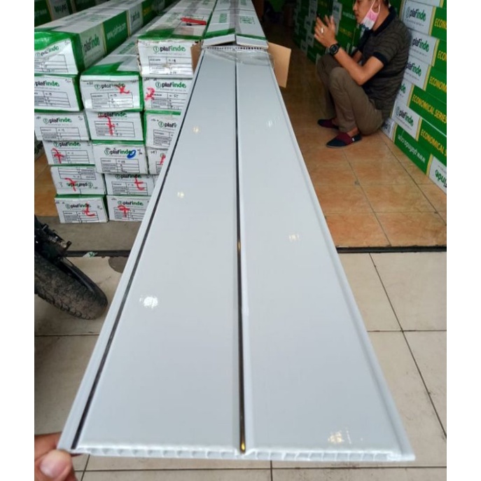 Jual plafon pvc plafindo putih polos nat | Shopee Indonesia