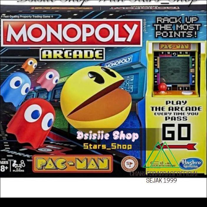 Jual Hasbro Monopoly Arcade Pac Man Board Game / Mainan Monopoli ...