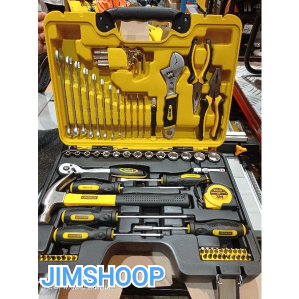 Jual toolset krisbow 78 pcs / mekanik tool kit krisbow | Shopee Indonesia