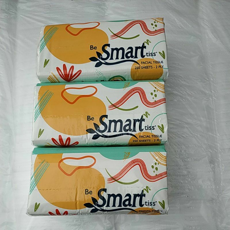 Jual Be Smart tiss facial tissue 250sheet | Shopee Indonesia