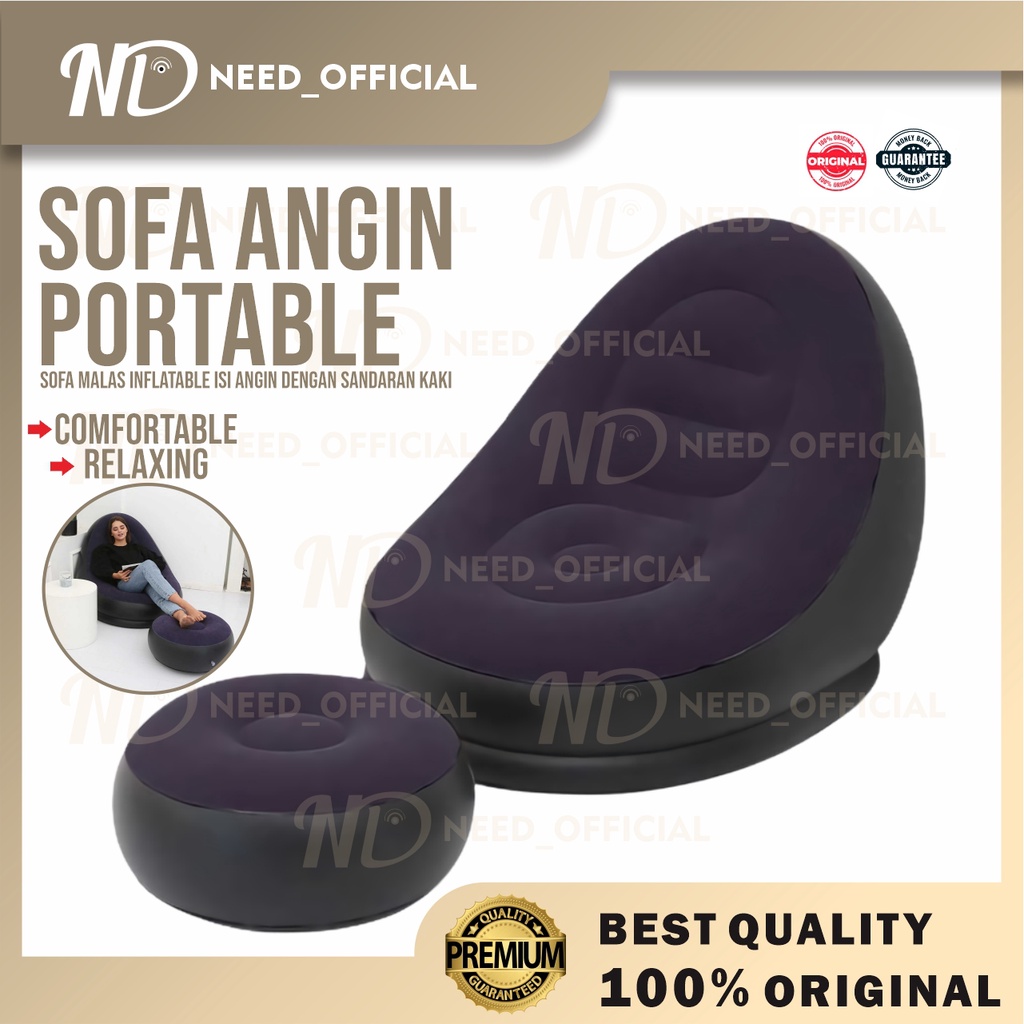 Jual Sofa bed multifungsi / Sofa modern (Isi angin) / Sofa angin santai ...