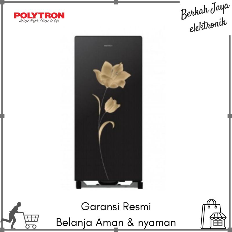 Jual KULKAS POLYTRON PRA 18 MNX 18MN 180 LITER 75 WATT | Shopee Indonesia
