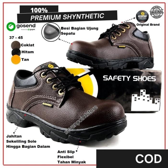 Jual Boots | Sepatu Safety Original Septi Pria Ujung Besi Sefty Shoes ...