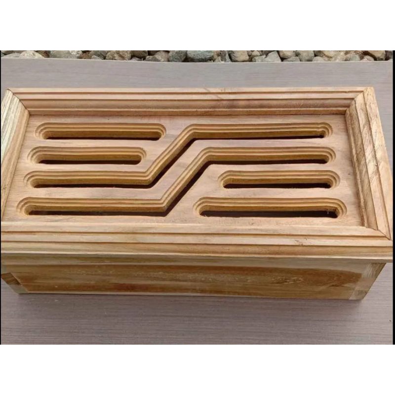 Jual LOSTER KAYU JATI MOTIF S MINIMALIS paling murah | Shopee Indonesia