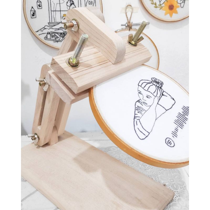 Jual Penyangga midangan, pembidang, alat sulam | Shopee Indonesia