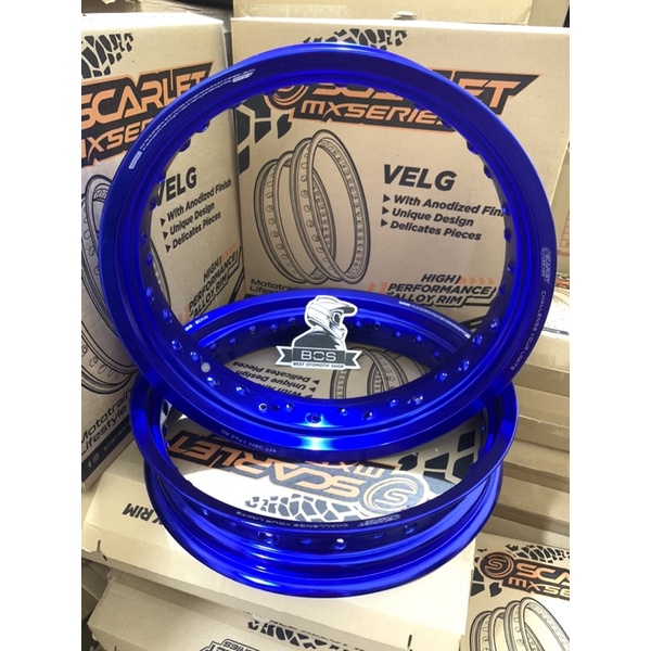 Jual Velg velex velaq pelax velq veleq Lebar Supermoto Scarlet MT 350 ...