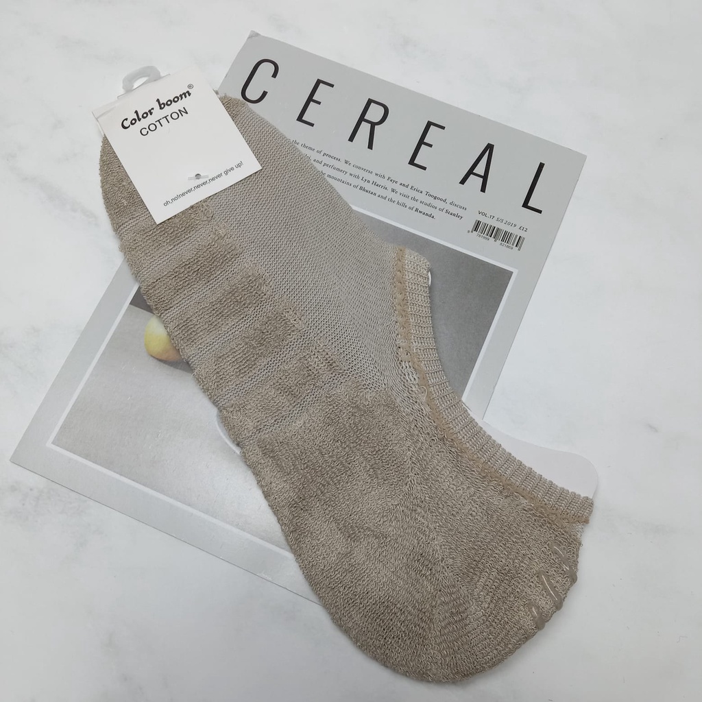 Jual Kaos Kaki pendek tebal Serat Bamboo handuk / Kaos kaki hidden Pria Wanita / kaos kaki arang ...