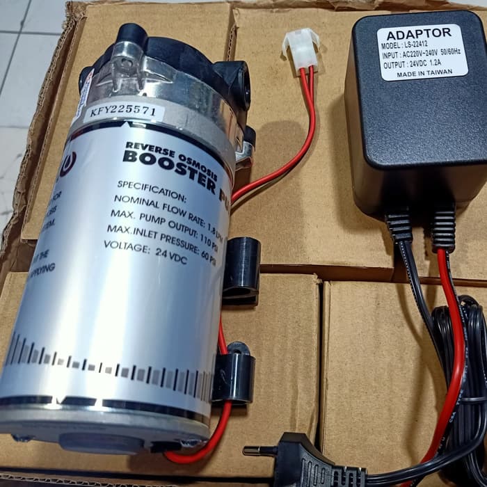Jual Pompa Booster mini 24V Merk Kemflo original taiwan high quality ...