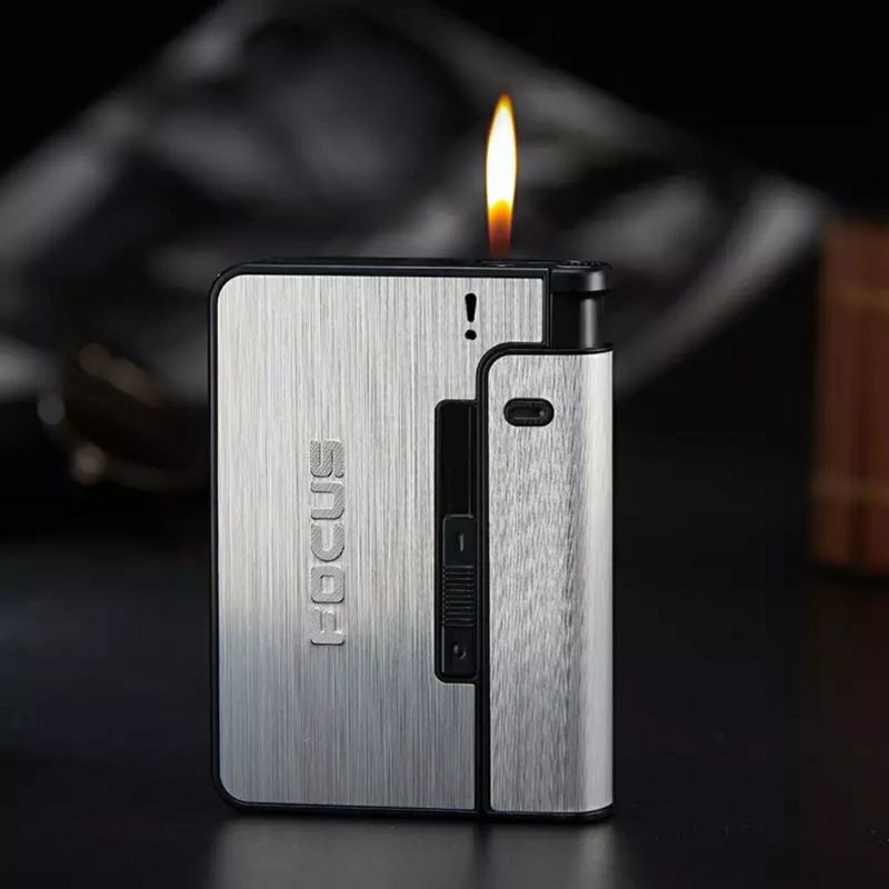 Jual CASING ROKOK FOCUS 100% ORIGINlAL OTOMATIS DENGAN KOREK - 2 IN 1 ...