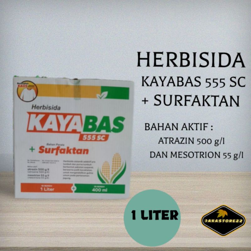 Jual Herbisida KAYABAS 555SC + surfaktan 1liter | Shopee Indonesia