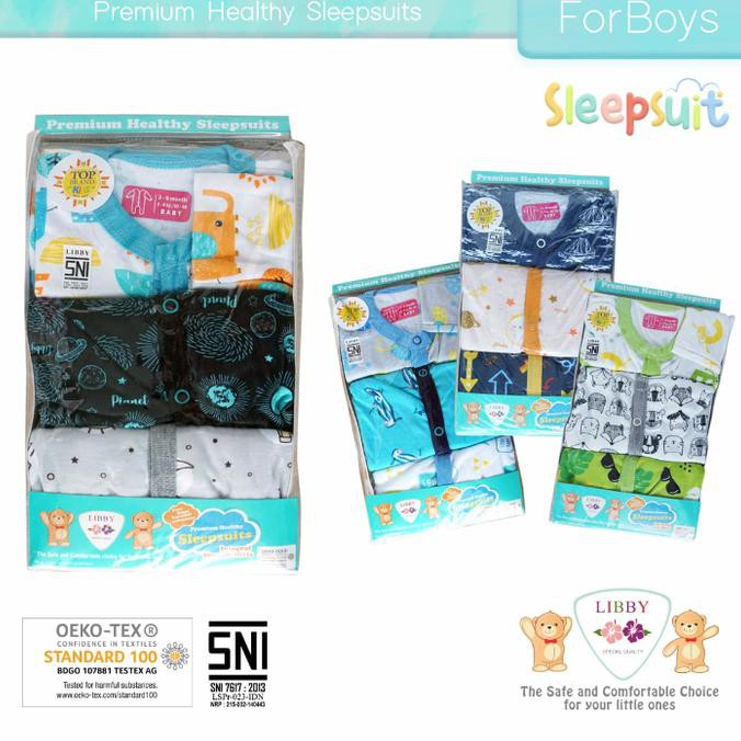 Jual LIBBY BABY - LIBBY SLEEPSUIT PREMIUM HEALTHY SUPER MURAH | Shopee ...