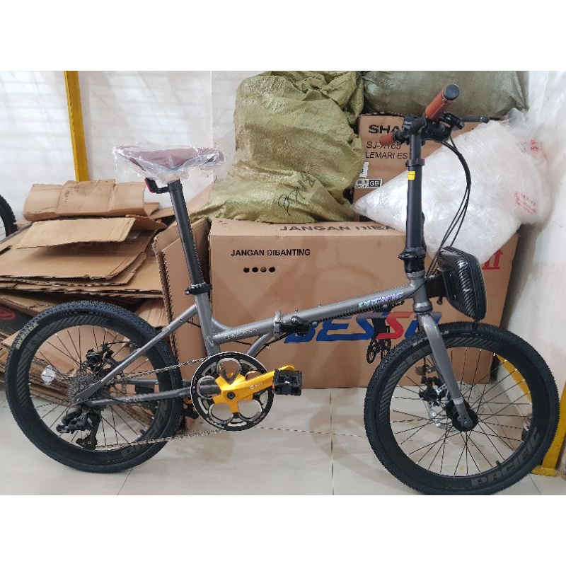 Jual Sepeda Lipat 20 inch Pacific Blazon 300 ( Gigi 10 Speed ) ( Warna ...