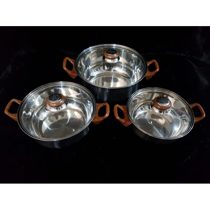 Jual sedang promo Cookware set 12 pcs Q2 Type 8212 / panci set ...